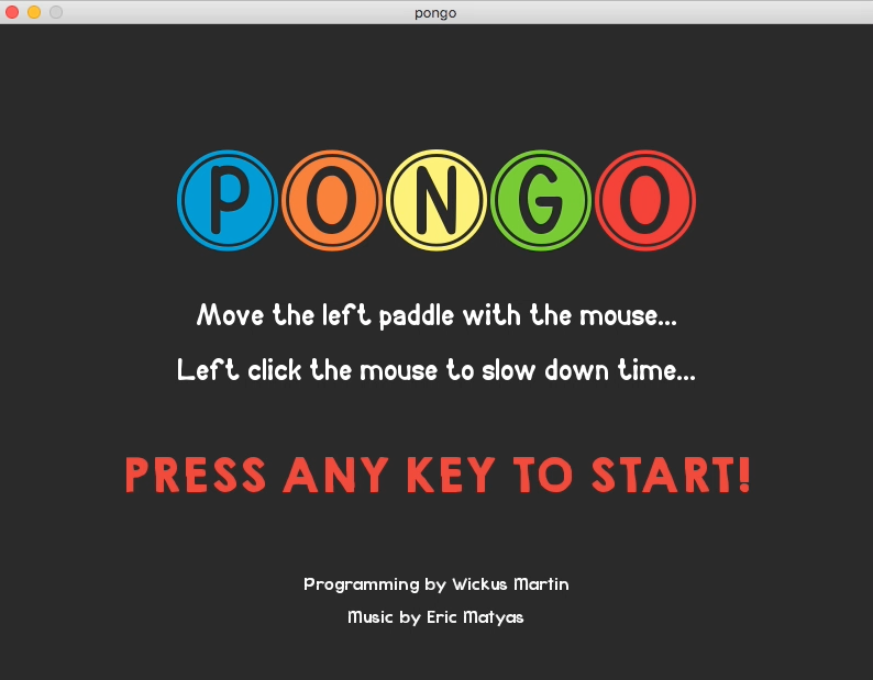 GitHub - machinetech/pongo: A Pong game written in the Rust programming language.